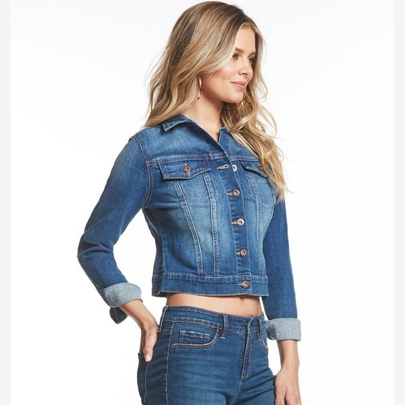 Jessica Simpson | Jackets & Coats | Jessica Simpson Denim Pixie Jacket ...